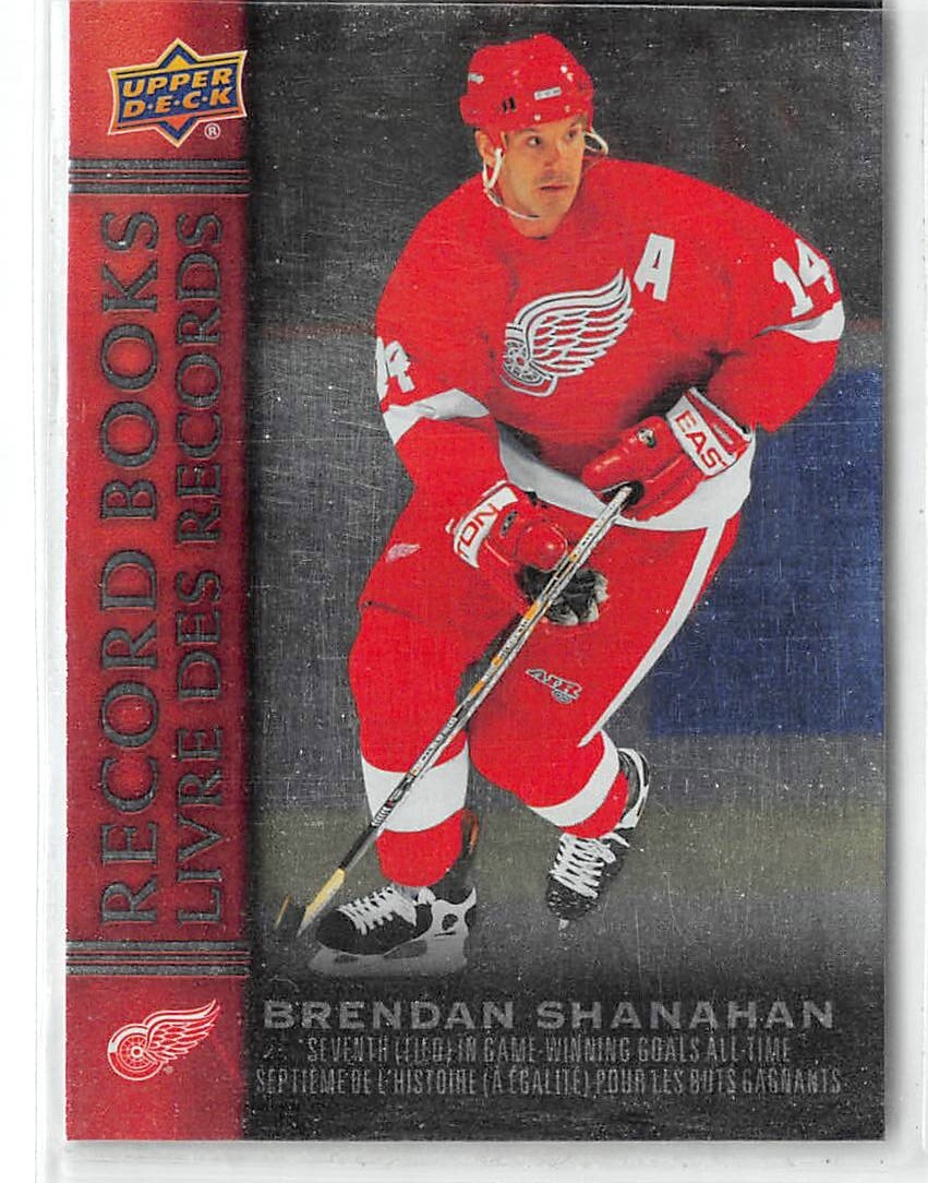 2023 Tim Hortons Legends Record Books RB-12 Brendan Shanahan | eBay