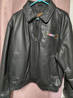 Nascar TNT Leather Jacket New Size Large | eBay