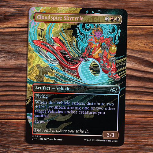 Cloudspire Skycycle - FOIL - Aetherdrift - Magic the Gathering | eBay