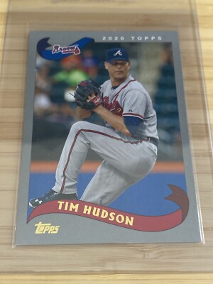 TIM HUDSON TOPPS ARCHIVES BASEBALL 2020 Grey PARALLEL #96/99 | eBay