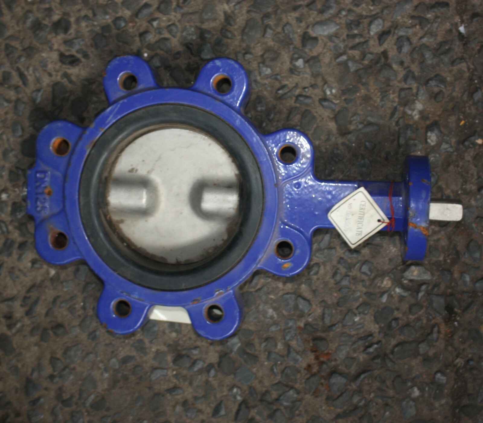 MAXIFLO 5" inch DN125 125mm lugged wafer butterfly valve PN16 SS316 ...