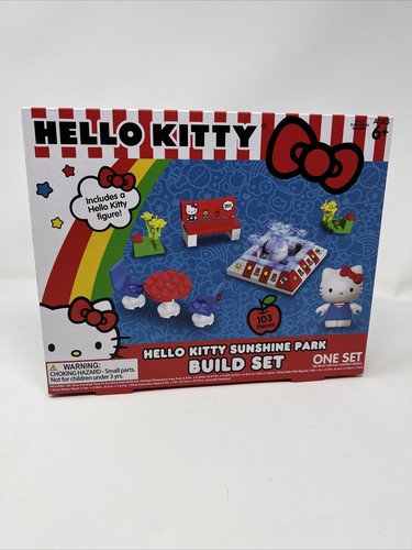 New Kawaii Sanrio Hello Kitty Build Set Sunshine Park Limited Edition ...