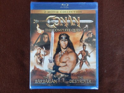 Conan: the Complete Quest The Barbarian and The Destroyer (Blu-ray ...
