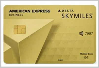 American Express Gold Airline Business Credit Card. Cancelled ...