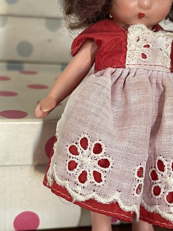 Nancy Ann Story Book BISQUE JL Doll #129 "Annie at Garden Gate" | eBay