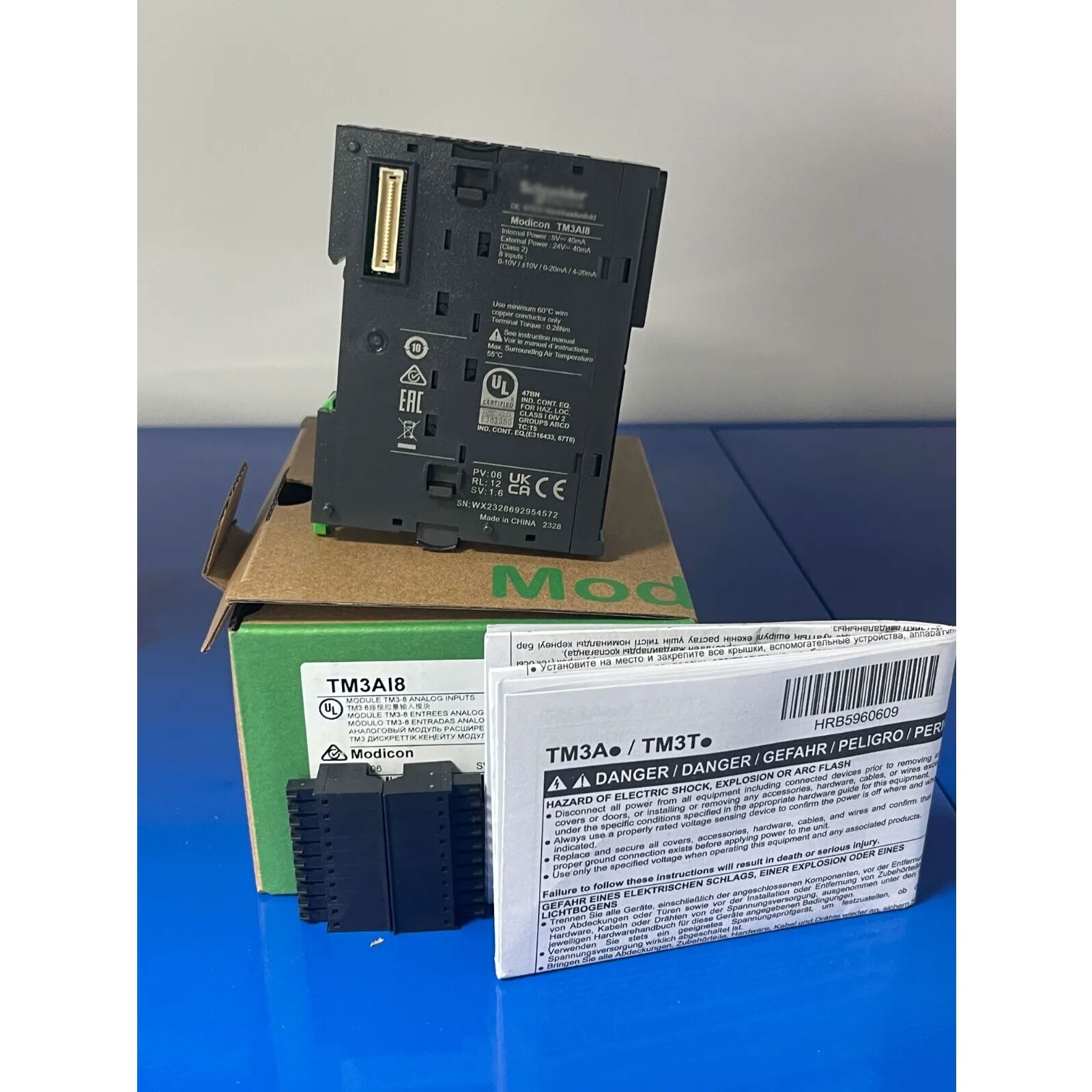 New TM3AI8 Analog Input Module One year warranty Quick Ship FedEx DHL ...