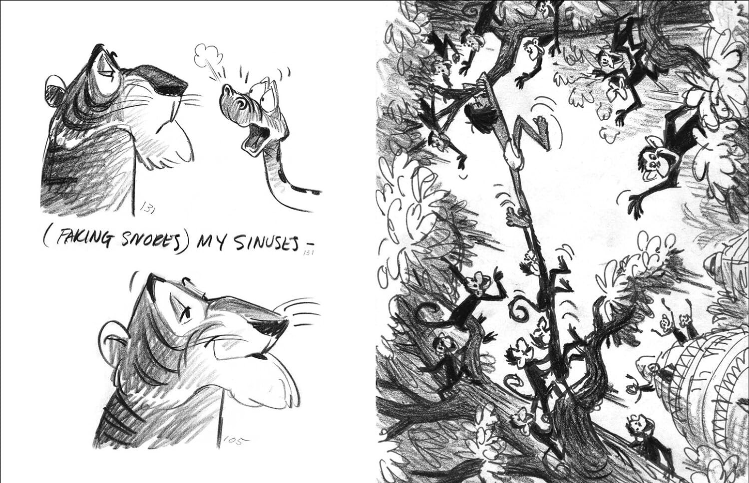 Disney Animation Original Sketches Art Book 'disney Sketchbook for sale ...