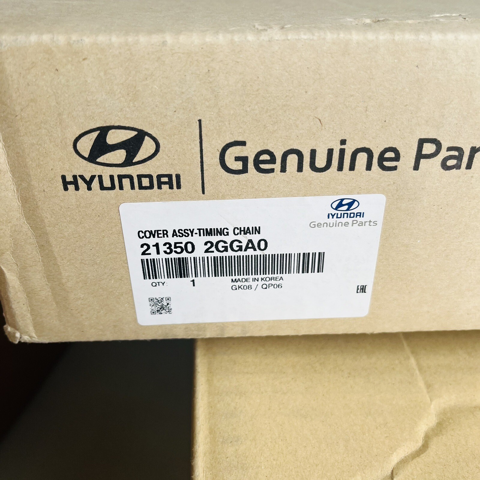 15-17 Santa Fe Optima Sorento OEM new 213502GGA0 GENUINE Timing Chain ...