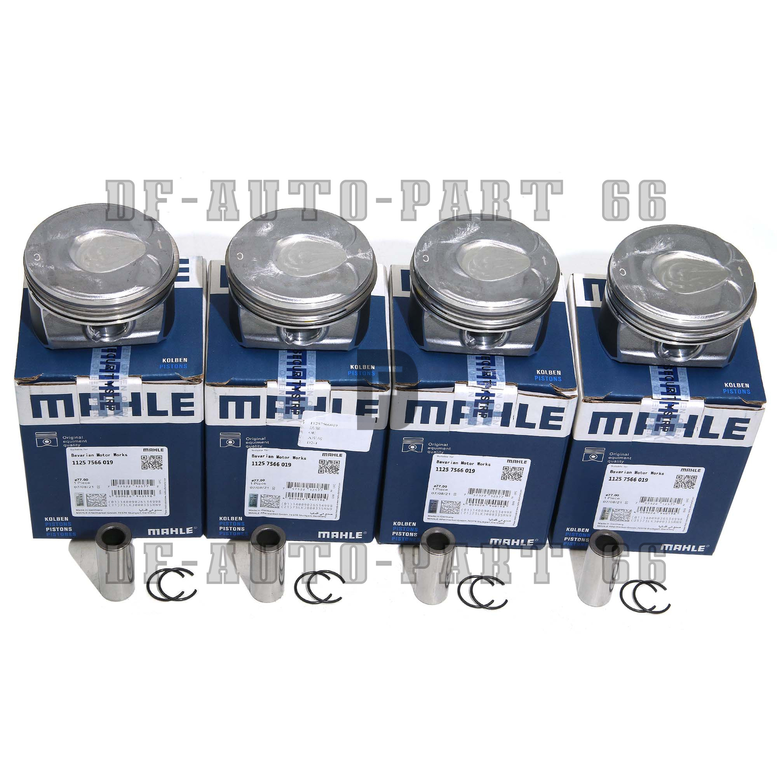 4pcs Pistons & Rings Set For Mini Cooper Clubman S JCW R55 R56 R57 ...