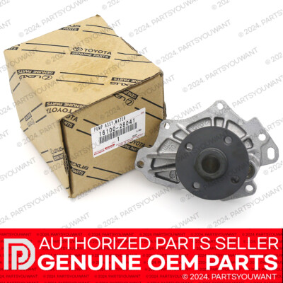GENUINE Toyota 2.4L 2AZFE OEM Engine Water Pump 16100-28041 / 16100 ...