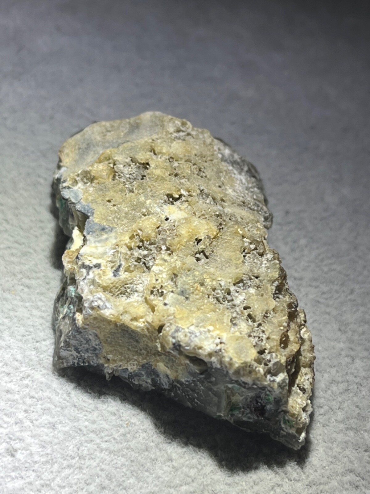 Confetti chrysocolla , Aquadité , Natural Raw end cut Slab 51.95 Gr ...