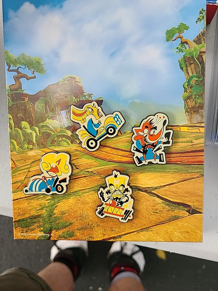 Crash Team Racing NiTro Fueled Nitros Oxide Edition Pin Xbox One ...