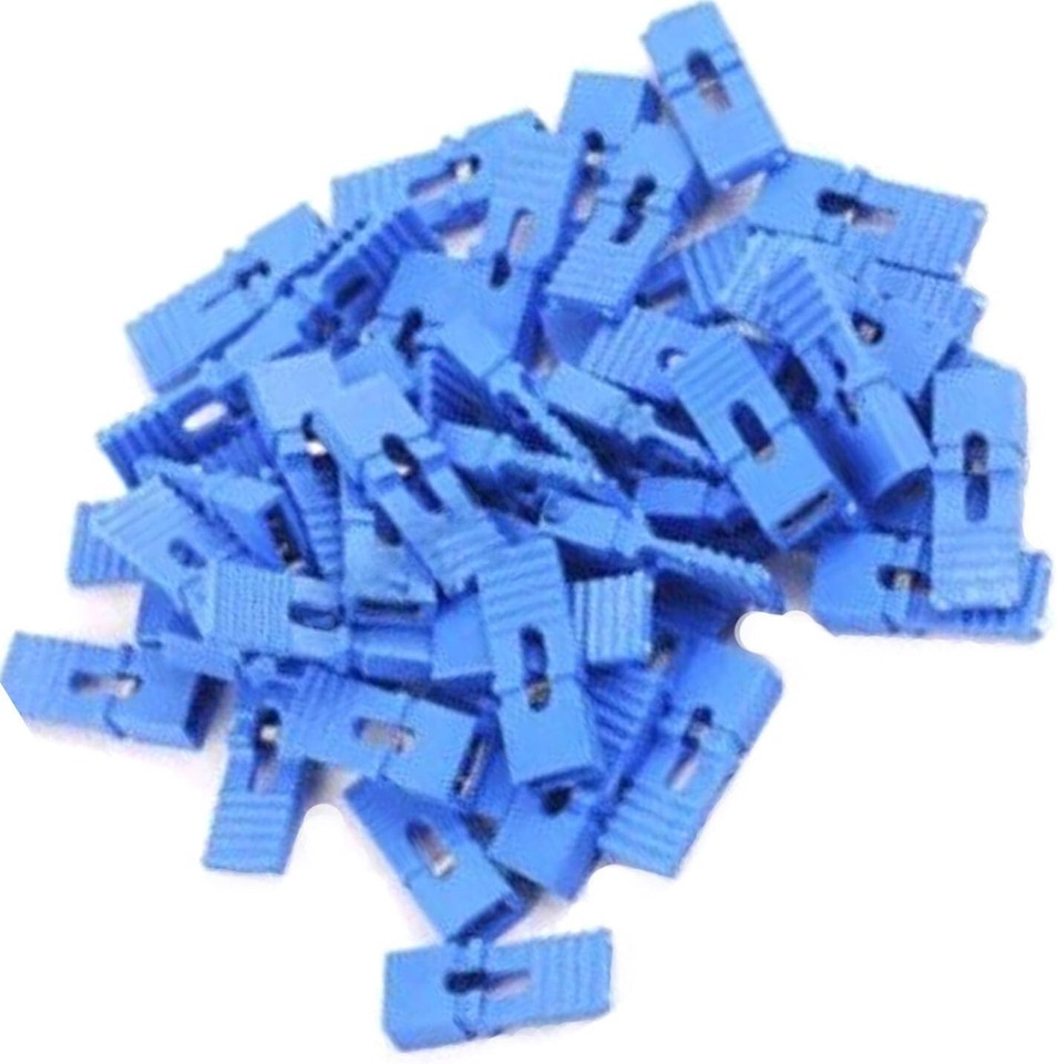 10PCS Blue 2.54mm Jumper Cap Short Circuit Shunt for HDD Motherboard ...