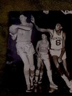 1956 GEORGE MIKAN PHOTO WALTER DUKES NBA BASKETBALL MINNEAPOLIS LAKERS ...
