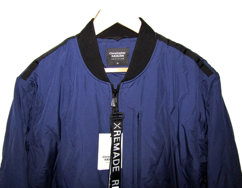 Christopher Raeburn Reduced Remade Recycled Light Quilted Bomber Jacket ...