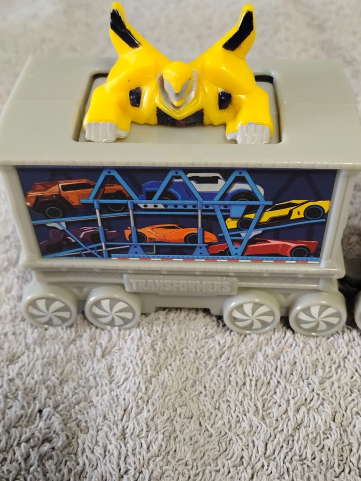 TRANSFORMERS "HOLIDAY EXPRESS" Train Car McDonald's Fast Food Toy # 6 ...
