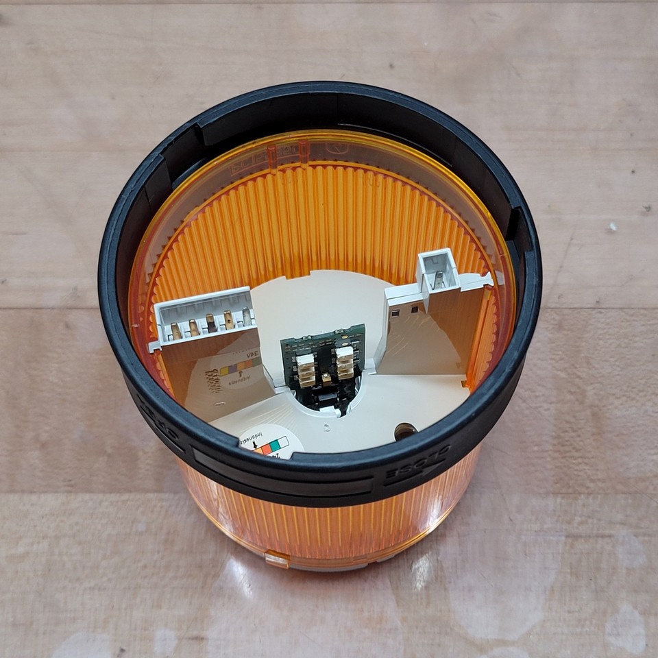 Telemecanique XVB C2B5 Illuminated Orange Lens w/ Intergrated LED, 24V ...