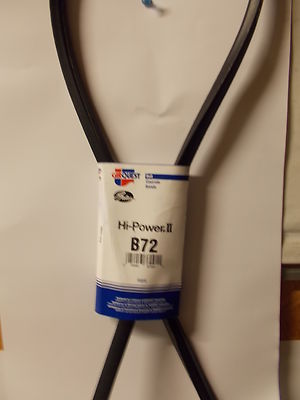 Carquest Gates Hi-Power II V-Belt B72 | eBay