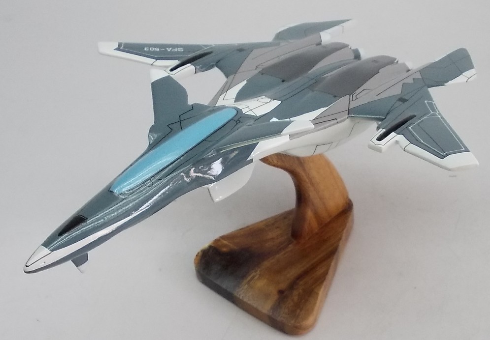 FRX-00 Mave Yukikaze FFR-41MR Airplane Wood Model Big | eBay