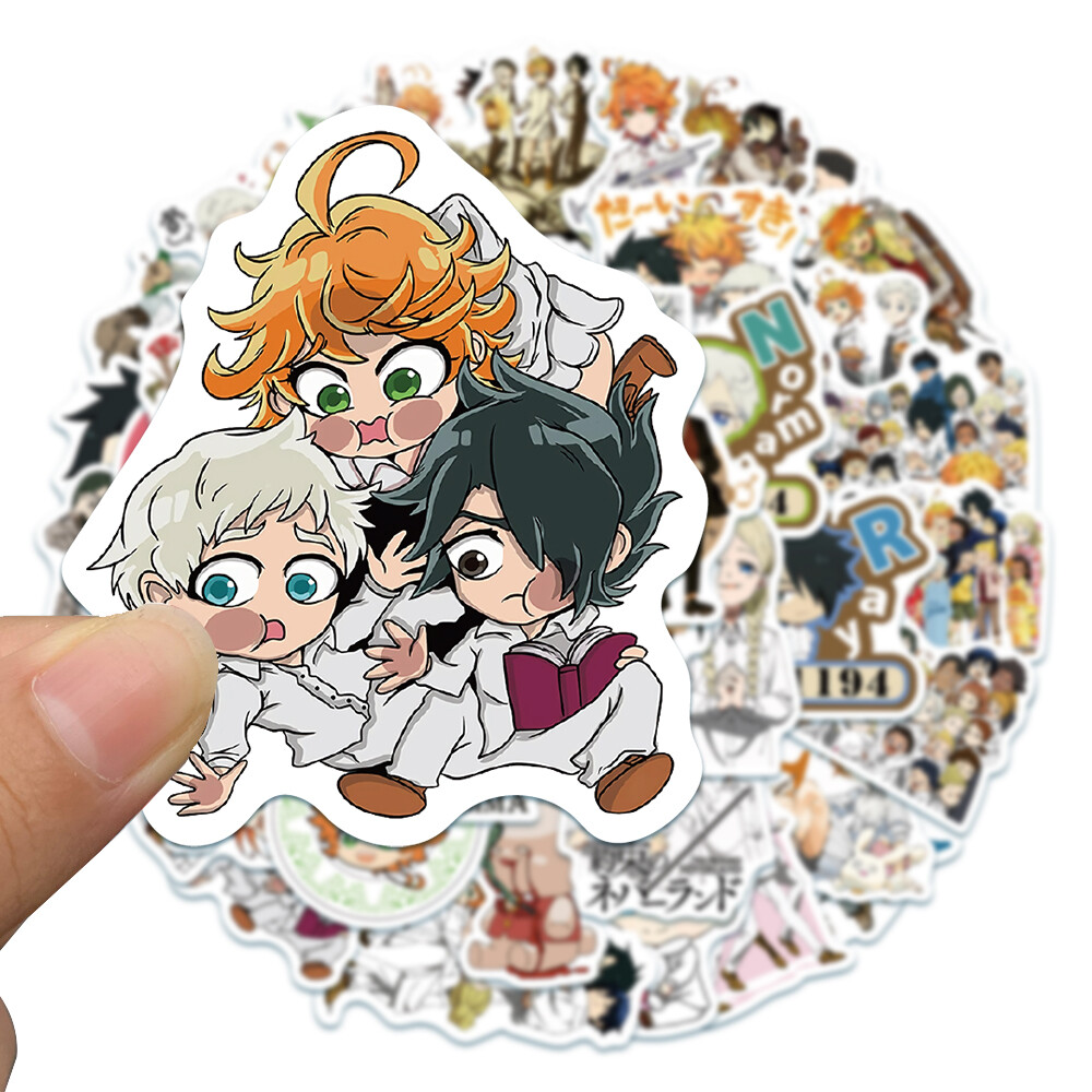 50pcs The Promised Neverland Pack 1 Japan Anime Grace Field Emma ...