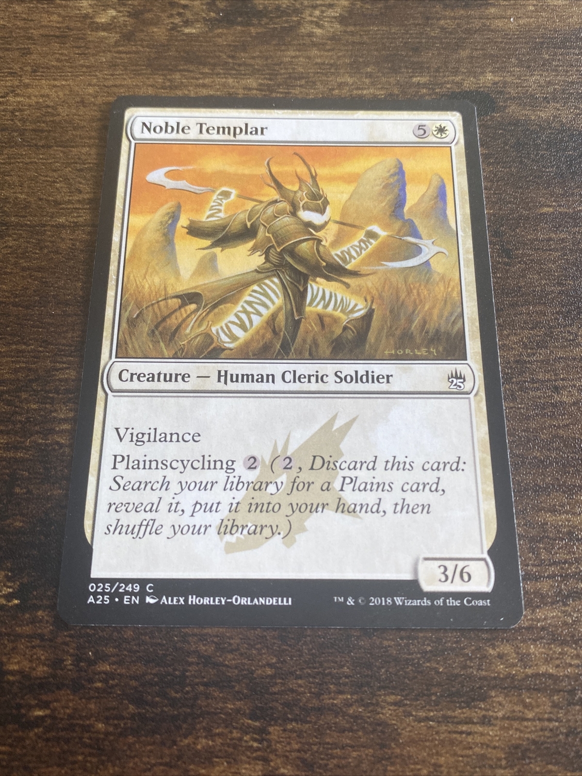 Magic the Gathering MTG Noble Templar (25) Masters 25 B10997* | eBay