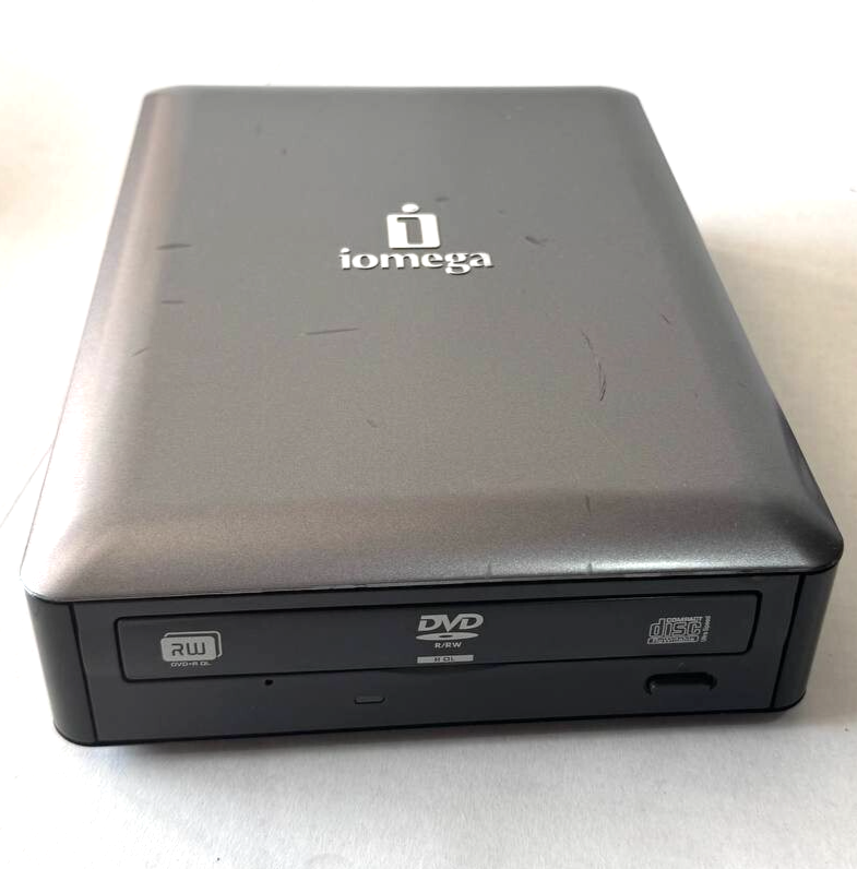 Iomega Super DVD R/RW External Disc Drive-Model DVDRW16XU2 | eBay