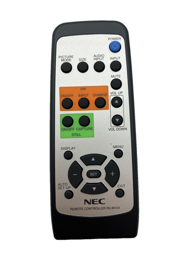Genuine NEC RU-M104 LCD Monitor TV Remote Control | eBay