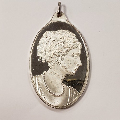 1/2 oz .999 Silver - Lady Fortuna Oval Pendant - PAMP - SKU-Q1189 | eBay