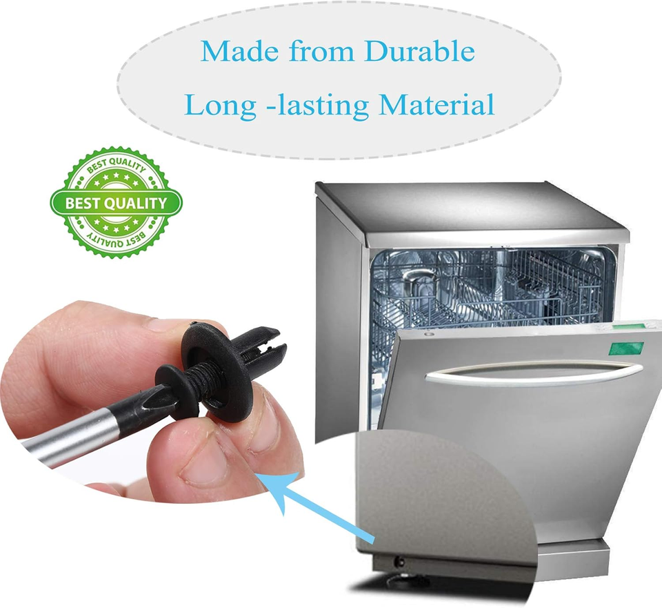 20 Pcs Dishwasher Access Panel Retainer Clip, Kick Plate Trim Retainer ...