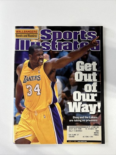 Sports Illustrated Magazine Shaq Cover June 4 2001 | eBay