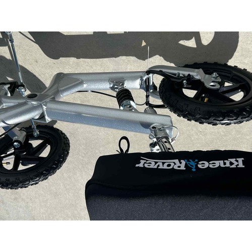"Ultimate Mobility: Knee Rover Pro All Terrain Knee Scooter - Silver ...