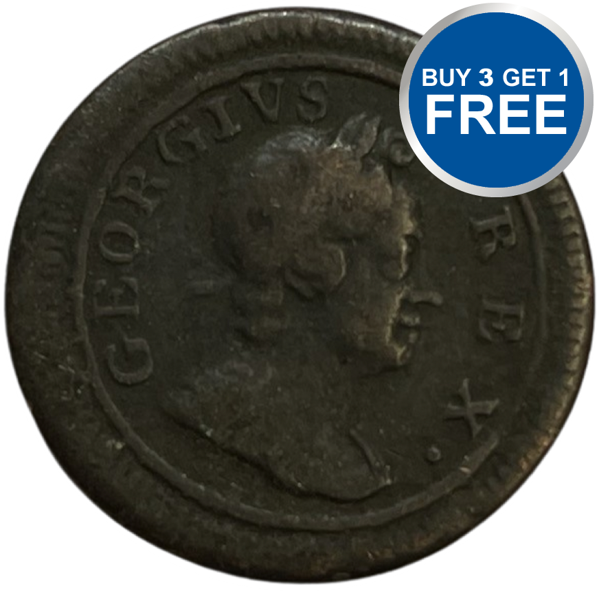 1717-1724 - 1 FARTHING - GEORGE I - CHOICE OF YEAR - GREAT BRITAIN ...