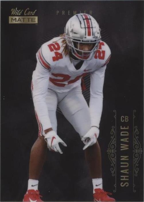 2021 Wild Card MATTE - Shaun Wade #MBC-62 Retail Black (RC) for sale ...