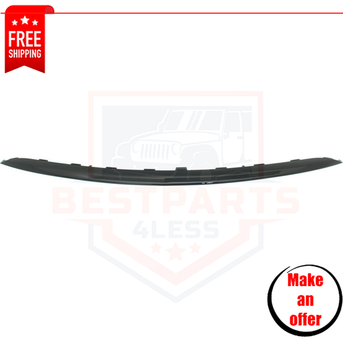 Front Bumper Trim 2138857800 gloss black for 2019-2020 Mercedes E450 E ...
