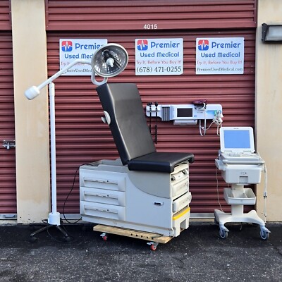 Ritter Midmark Exam Table 604 Black Standard Upholstery *Premier Used ...