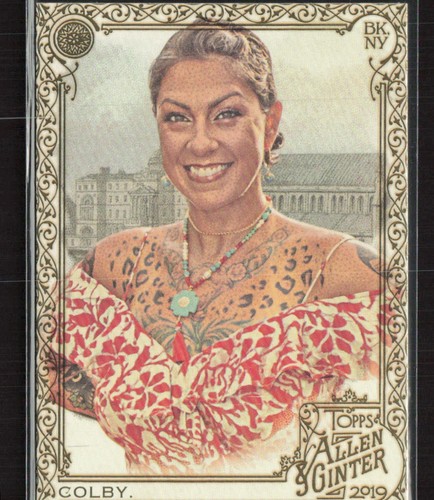 2019 Topps Allen & Ginter #175 Danielle Colby Gold Hot Box | eBay