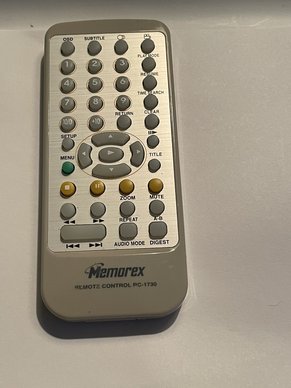 Memorex Remote Control, RC-1730, Tested & Working,R35 | eBay