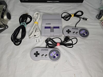 Nintendo Super NES Classic Edition Gaming Console - Grey Complete ...