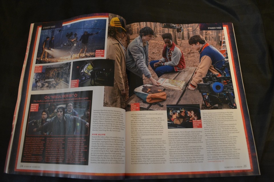 SFX Magazine Issue #398 December 2025 Stranger Things Season 5 ...