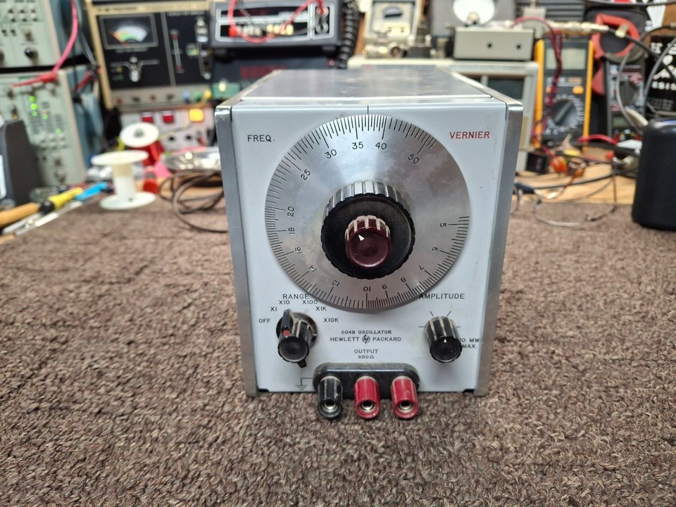 HEWLETT PACKARD 204B Oscillator | eBay