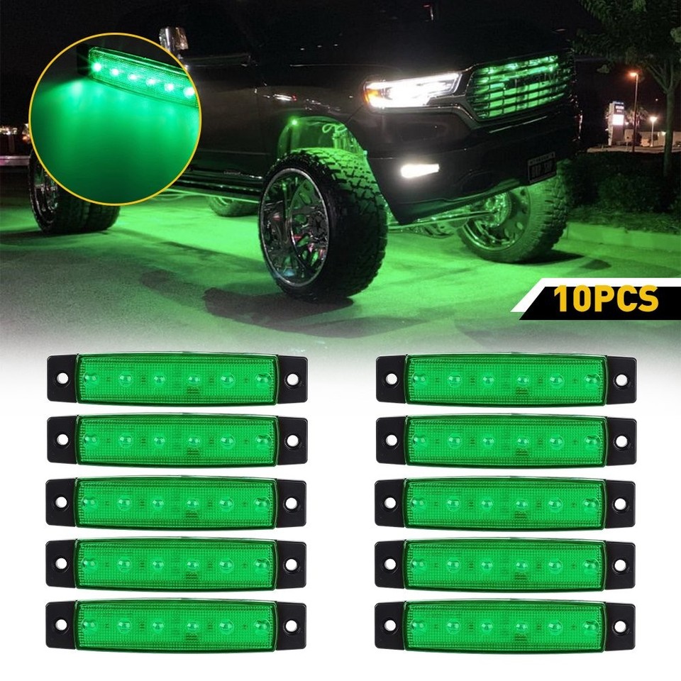 Universal New For Off-Road Jeep ATV Truck Underbody Green LED Lights ...