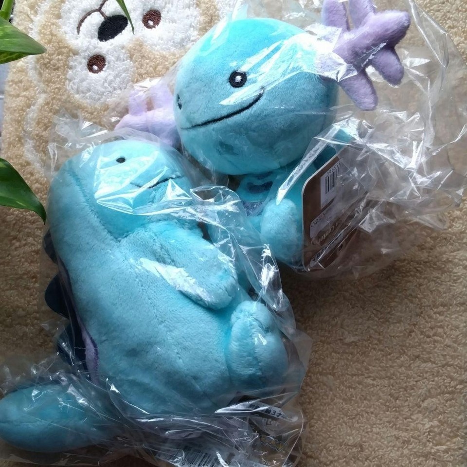 Pokemon Quagsire Wooper Plush Toy Pokemon Center Limited Christmas Gift ...