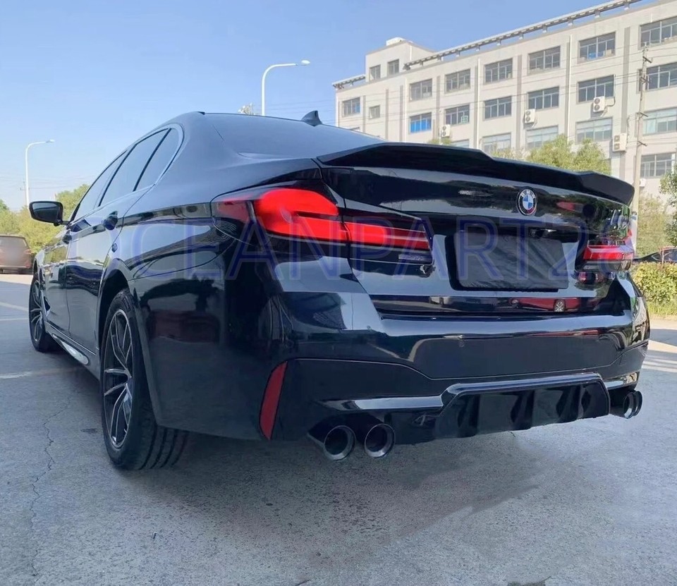 For 2017-2023 BMW 5 Series G30 530i 540i Rear Trunk Spoiler Carbon ...