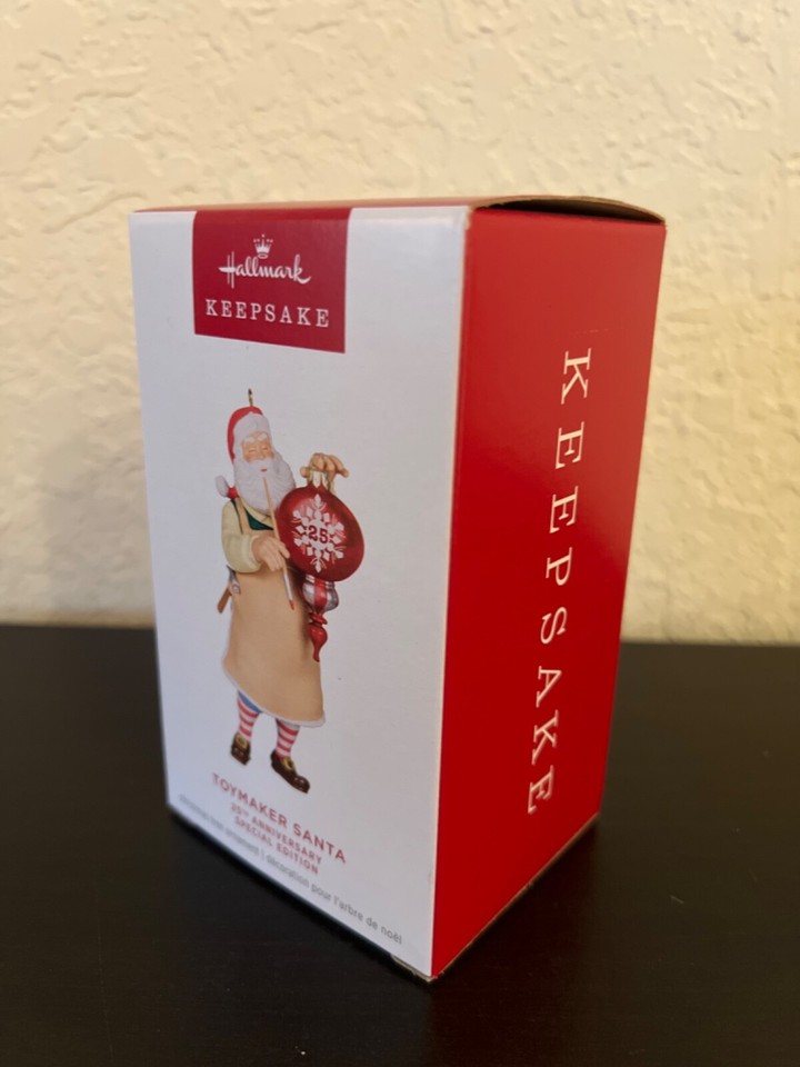 2024 Hallmark Toymaker Santa 25th Anniversary Special Edition Christmas ...