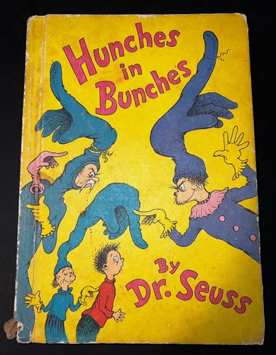 Hunches in Bunches Dr. Seuss 1st Edition, 3rd Printing 1982 Random ...