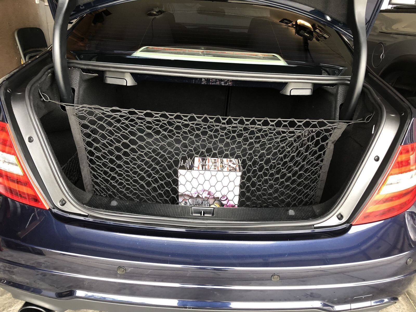 Rear Trunk Envelope Style Mesh Cargo Net for MERCEDES-BENZ C-CLASS 2008 ...