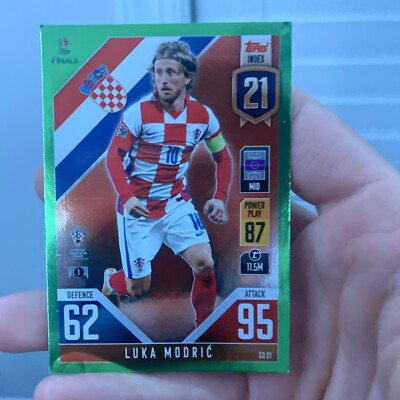 Luka Modric UEFA Nations League Finals Card | eBay