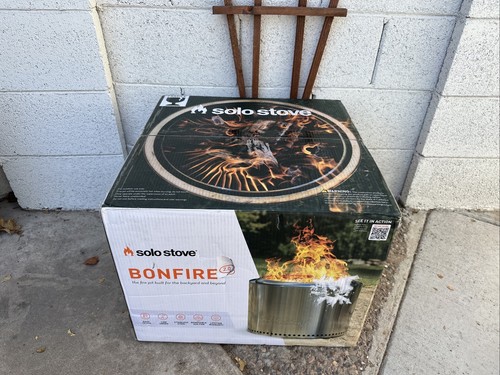 Solo Stove BONFIRE 2.0 Stainless Steel Backyard Fire Pit - Silver - NEW ...