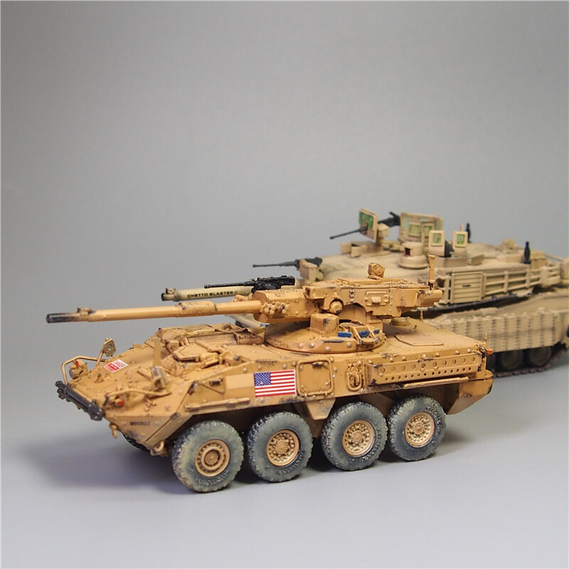 BFTOYS 1:72 American Stryker M1128 artillery simulation finished model ...