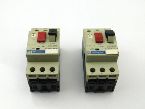 Telemecanique Motor Protection Switch GV2-M05 0.63-1A ** 2 Pieces ** | eBay